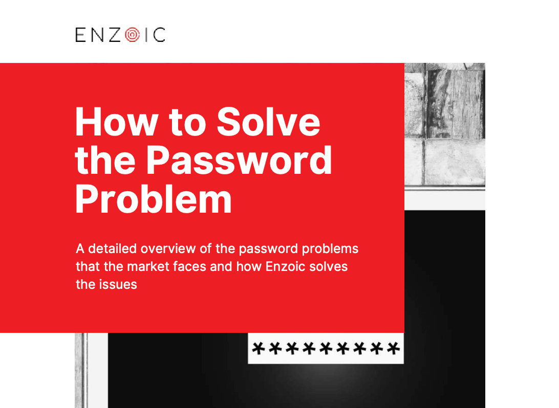How To Solve The Password Problem Enzoic